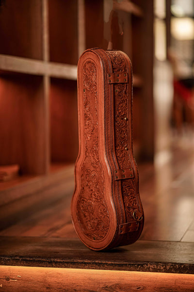 Handmade Ukulele Leather Case - Full Grain Leather – Bellucci Cases